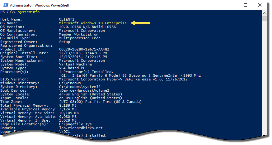 DirectAccess and Windows 10 Professional | Richard M. Hicks Consulting ...