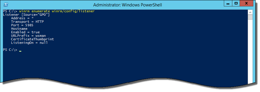 DirectAccess WinRM Conflicts and Errors | Richard M. Hicks Consulting, Inc.