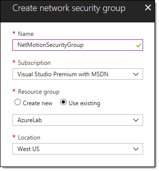 Deploying NetMotion Mobility in Azure | Richard M. Hicks Consulting, Inc.