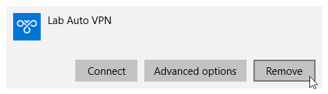 Deleting an Always On VPN Device Tunnel | Richard M. Hicks Consulting, Inc.