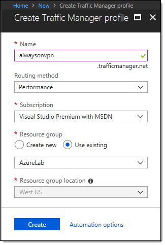 Always On VPN Multisite with Azure Traffic Manager | Richard M. Hicks ...