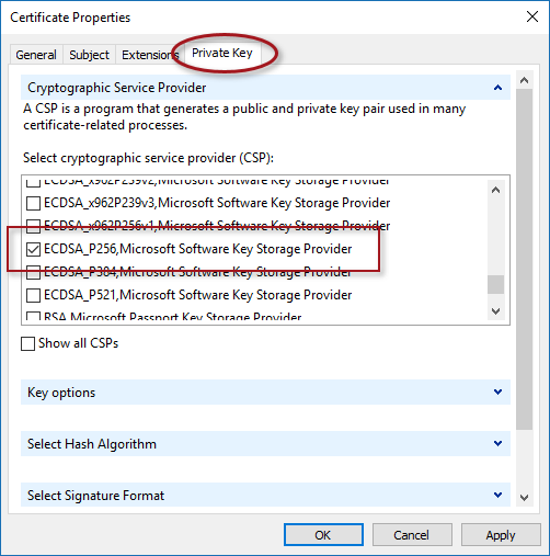 Always On VPN ECDSA SSL Certificate Request for SSTP | Richard M. Hicks ...