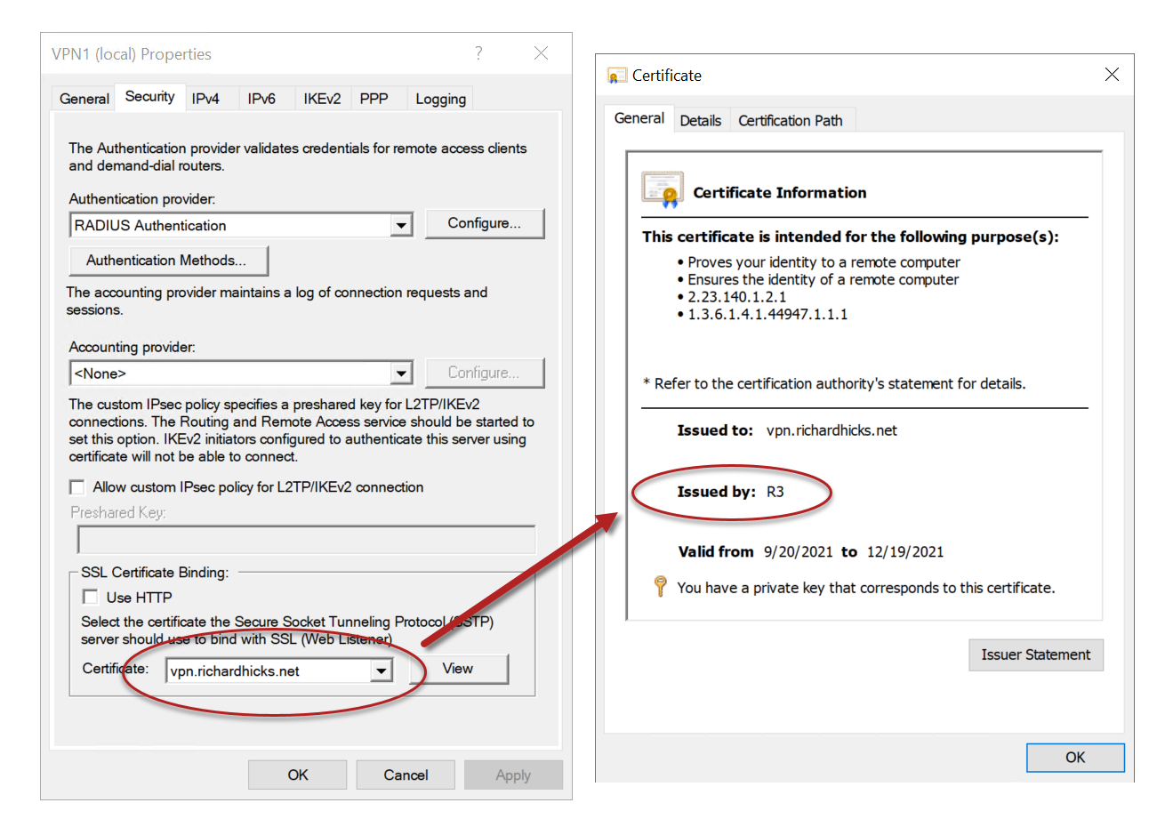aovpn_lets_encrypt_cert_002 | Richard M. Hicks Consulting, Inc.