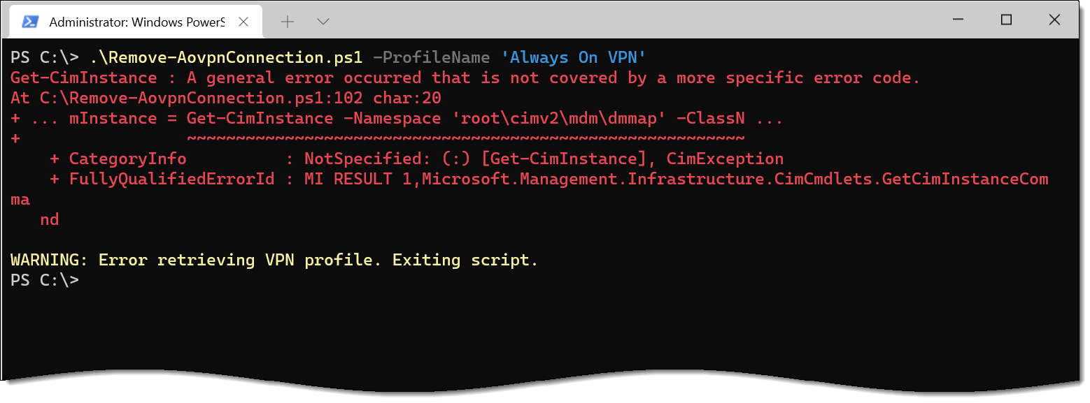 aovpn_powershell_windows11_004 | Richard M. Hicks Consulting, Inc.