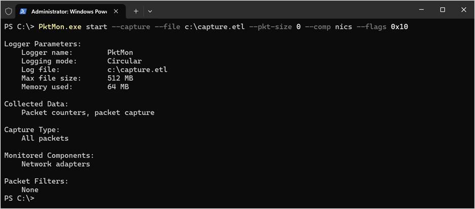 Always On VPN Troubleshooting with Windows Packet Monitor PktMon.exe ...